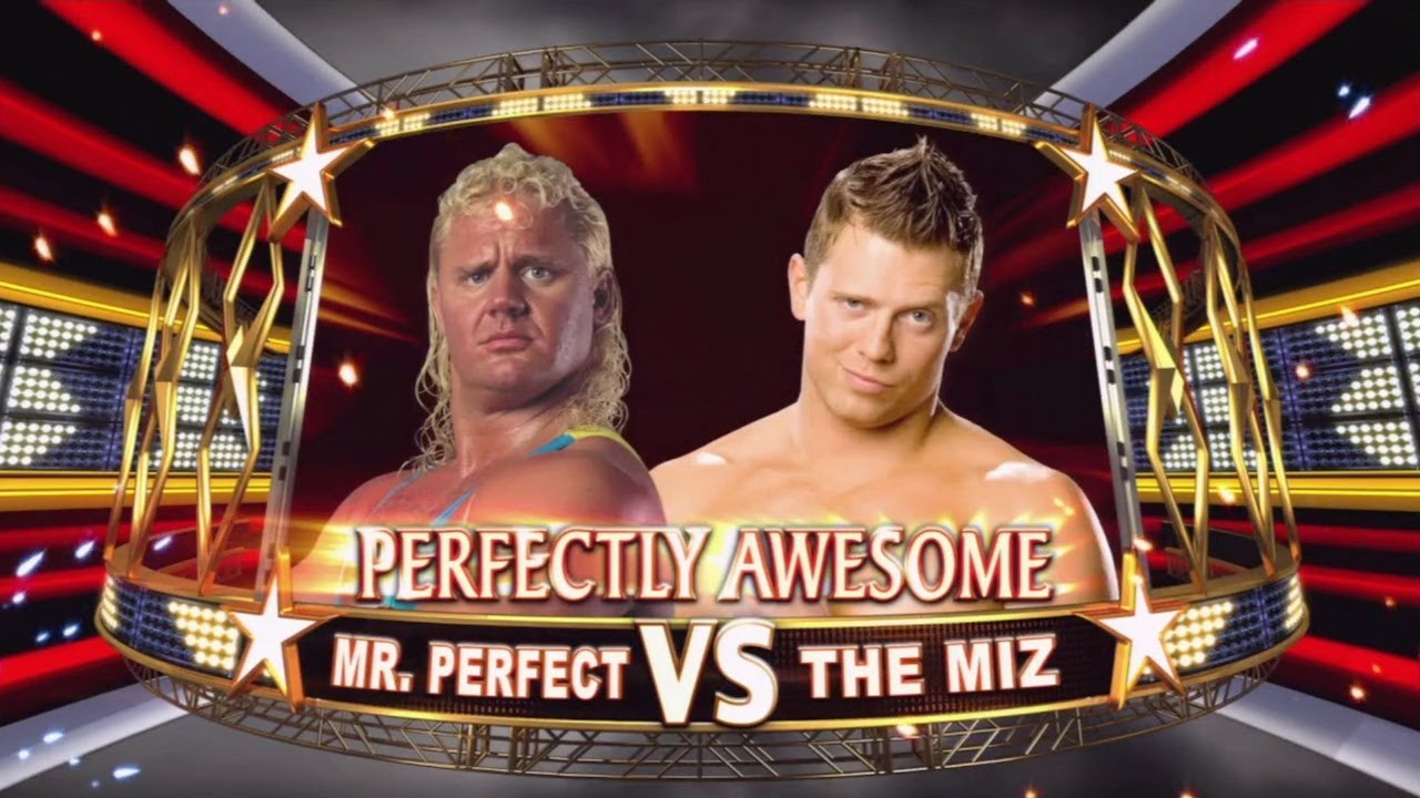 Fantasy Warfare Mr Perfect Vs The Miz Wwe All Stars Youtube