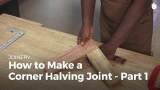 How to Make a T-Bridle Joint - Part 2 - How to Be a Woodworker | Sikana
