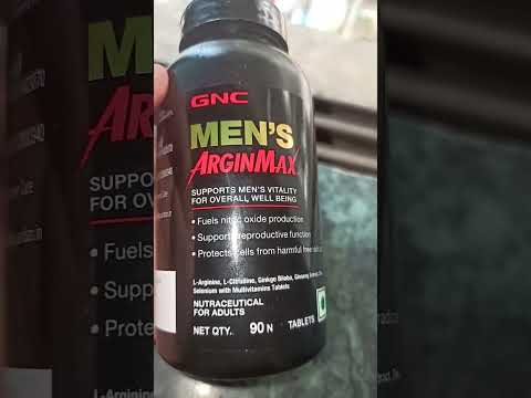 GNC Mens Arginmax Sexual Health Formula Caplets Dietary Supplement