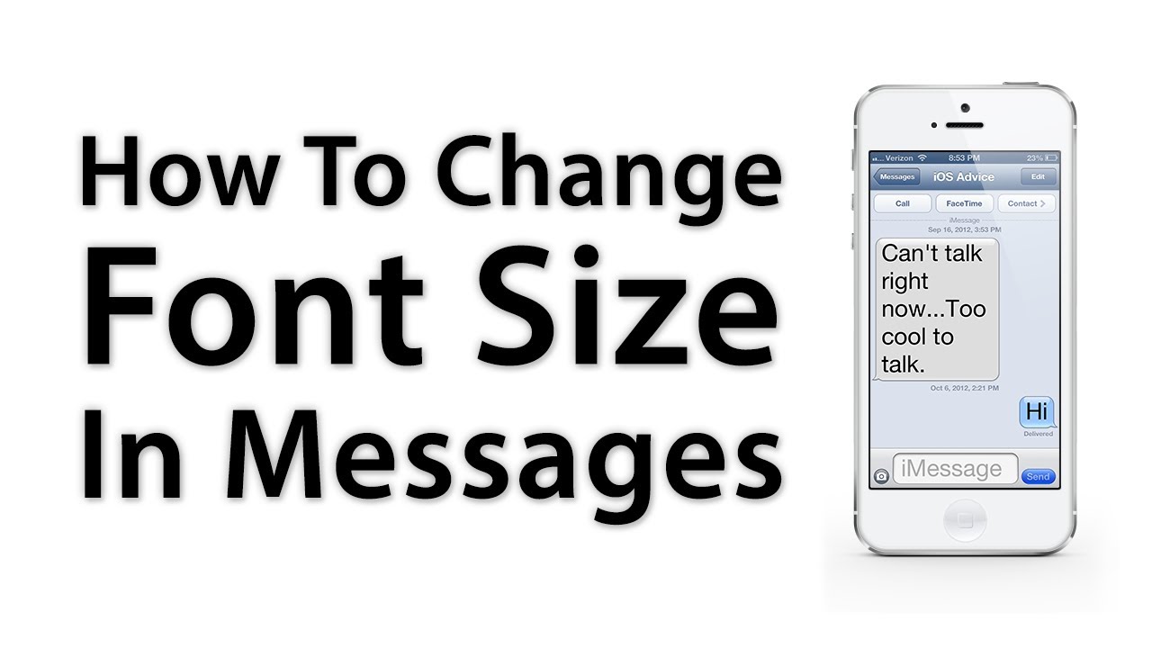 How Do I Increase The Font Size On My Iphone Email Lifescienceglobal