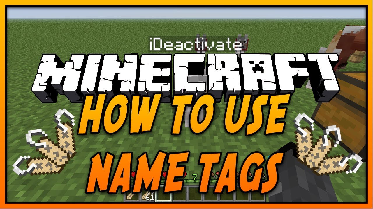 NEW HOW TO MAKE A HORSE NAME TAG IN MINECRAFT Draw