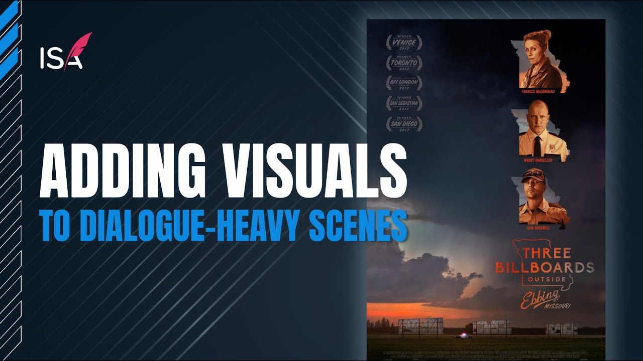 Adding Visuals to Dialogue-Heavy Scenes: Three Billboards