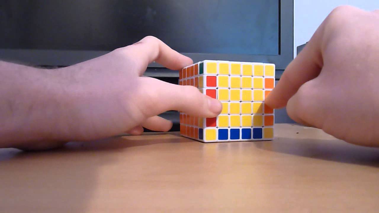 6x6 Rubiks Cube Last Layer Parity Algorithms YouTube