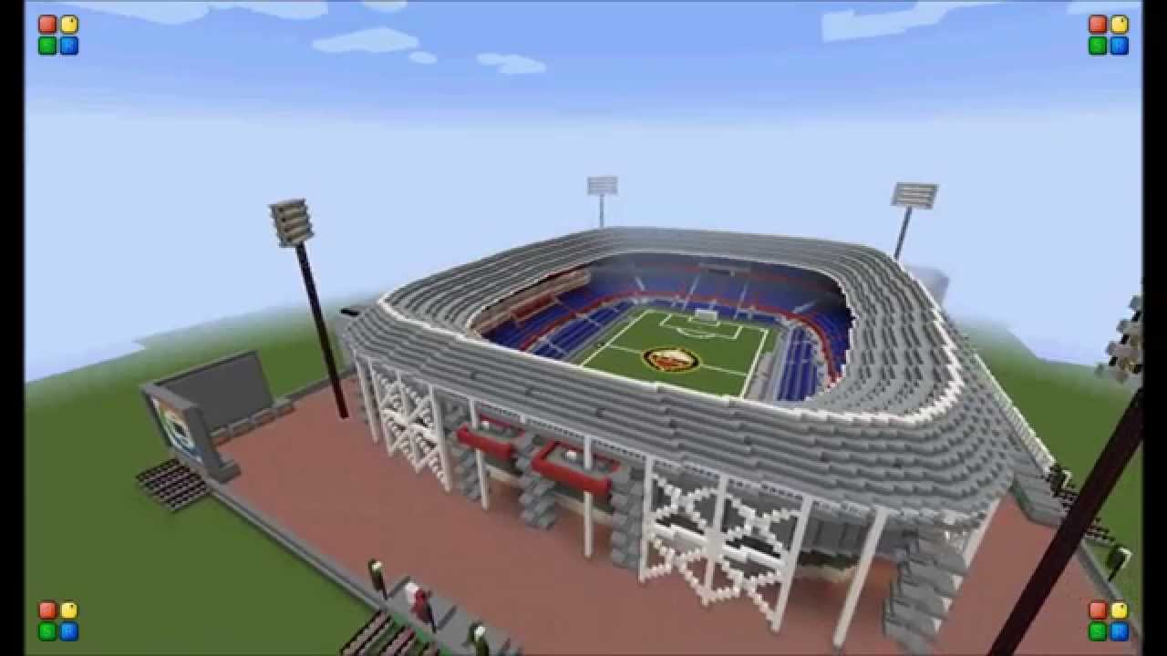 Minecraft Stadium - Stadion Feijenoord "De Kuip" (Part 2) (Final) HD ...