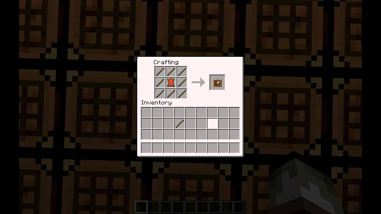 How To Make A Item Frame In Minecraft YouTube