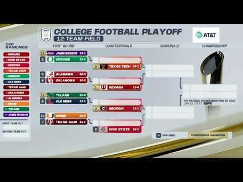 THE 12-TEAM CFP BRACKET IS SET ‼️ + REACTIONS & ANALYSIS 😱 | ESPN ...