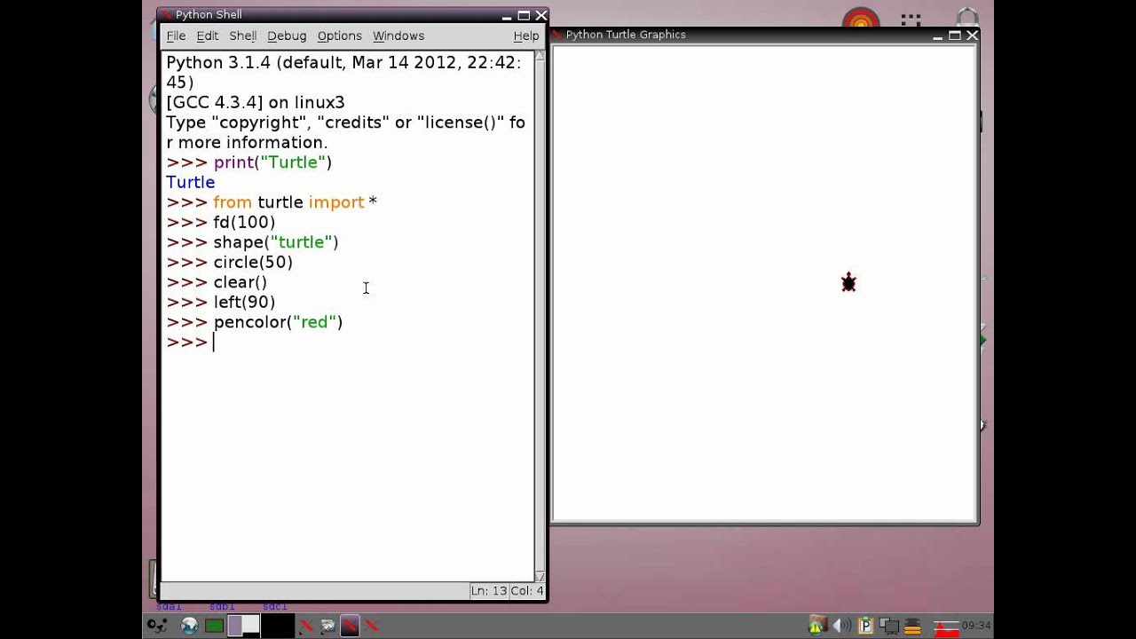 Python Tutorial 12 Turtle Graphics YouTube