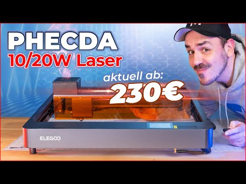 Elegoo Phecda Lasercutter 10W/20W - Lasercutter kaufen & vergleichen