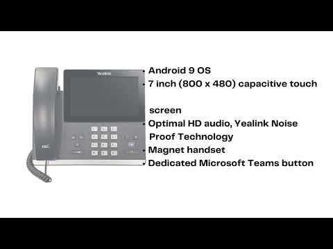 Yealink MP56 Bluetooth Wi-Fi IP Phone