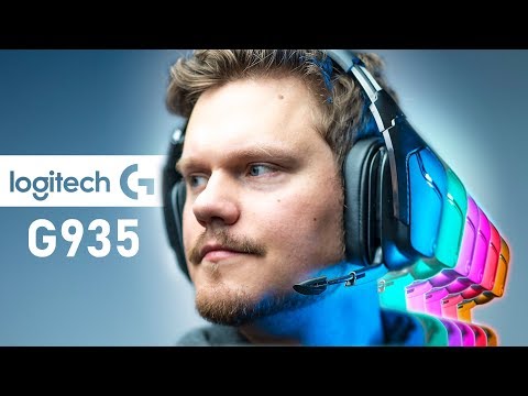 سعر ومواصفات Logitech G935 Wireless/Wired RGB Gaming Headset | تسعيرة دوت كوم