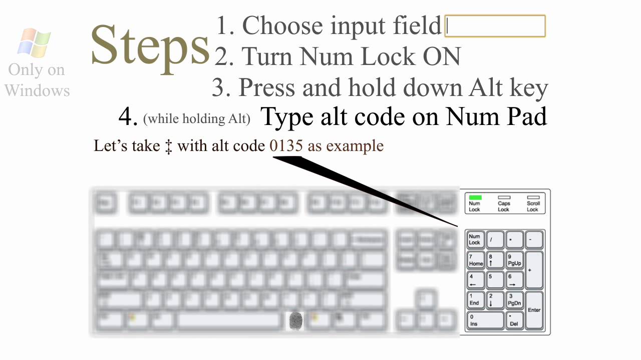  How Alt Codes Keyboard Symbols YouTube