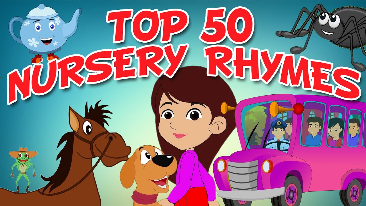 Top 50 Hit Songs Collection Of Animated Nursery Rhymes For Kids YouTube