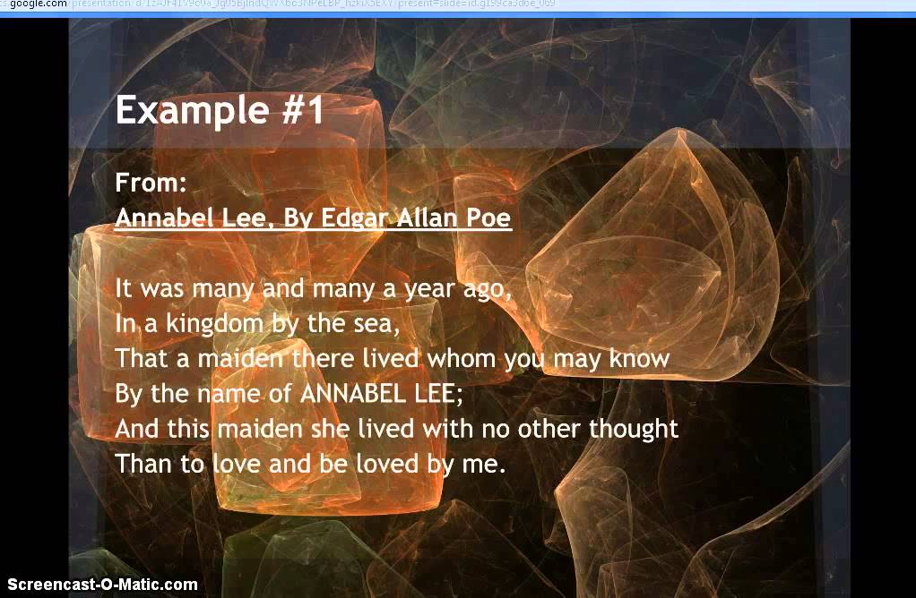 Examples Of Speaker Or Persona In Poetry YouTube