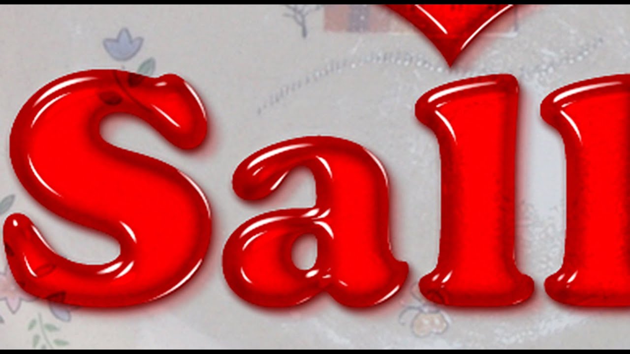 Photoshop JELLO Text YouTube