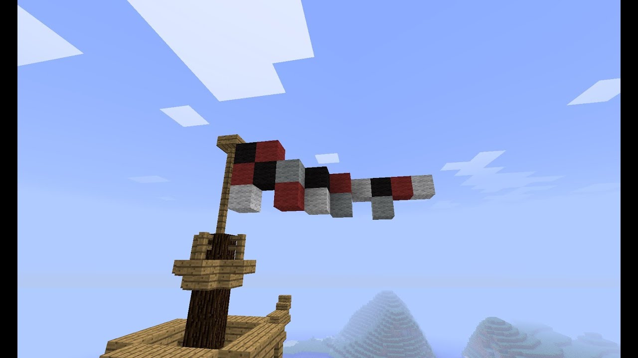 Minecraft Flag Tutorial YouTube