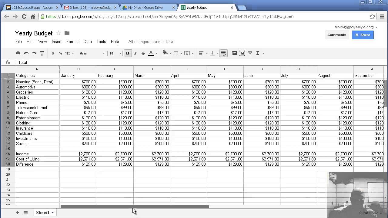 Accounting Llc Google Sheet Template