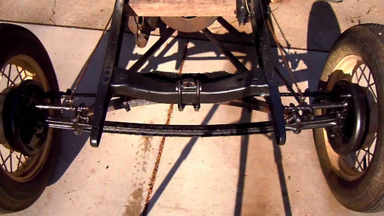 HD VIDEO OF 1930 MODEL A FORD COUPE FRONT END MECHANISMS 11-11-10.MOV ...