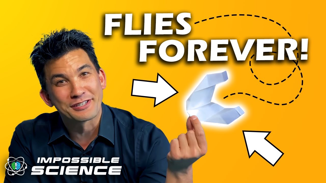 Impossible Science A Paper Airplane That Flies Forever Sony Pictures