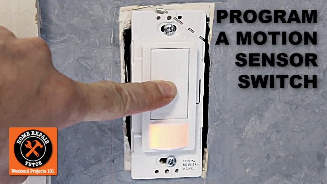 How To Set Leviton Motion Sensor Light Switch