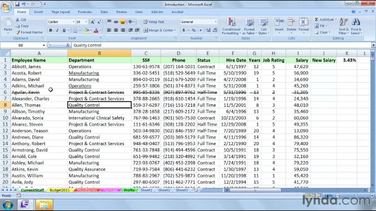 Excel Tutorial How To Automate Tasks With Macros Lynda YouTube